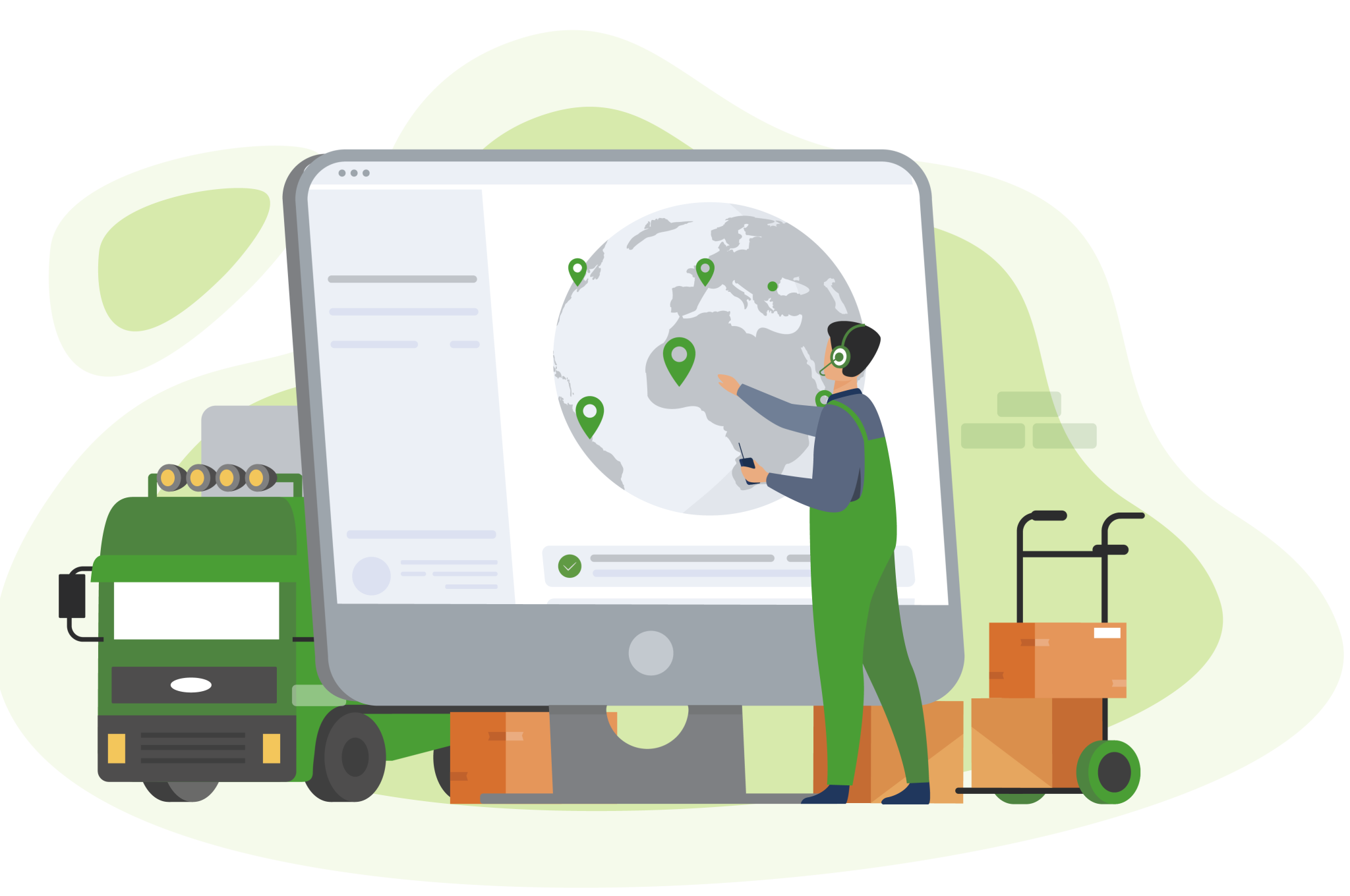 Dispatch Control – Transportation Management System Software